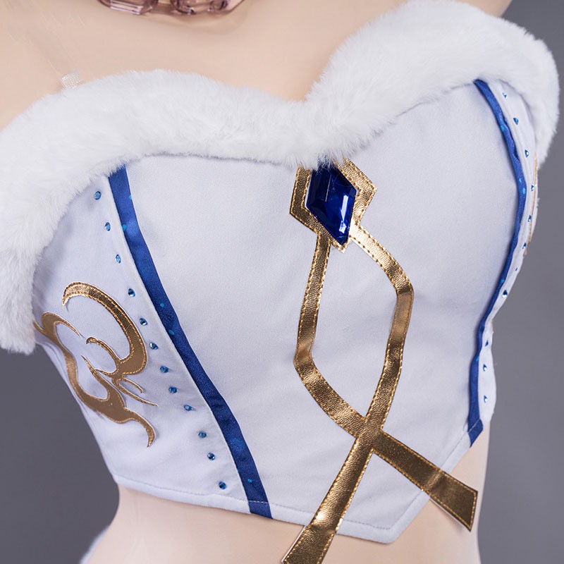 Fate/Grand Order FGOコスプレ衣装 - フェイト グランドオーダー 白ジャンヌダルク ランジェリー バニー通販・格安販売- COS-Ya!ショッピング